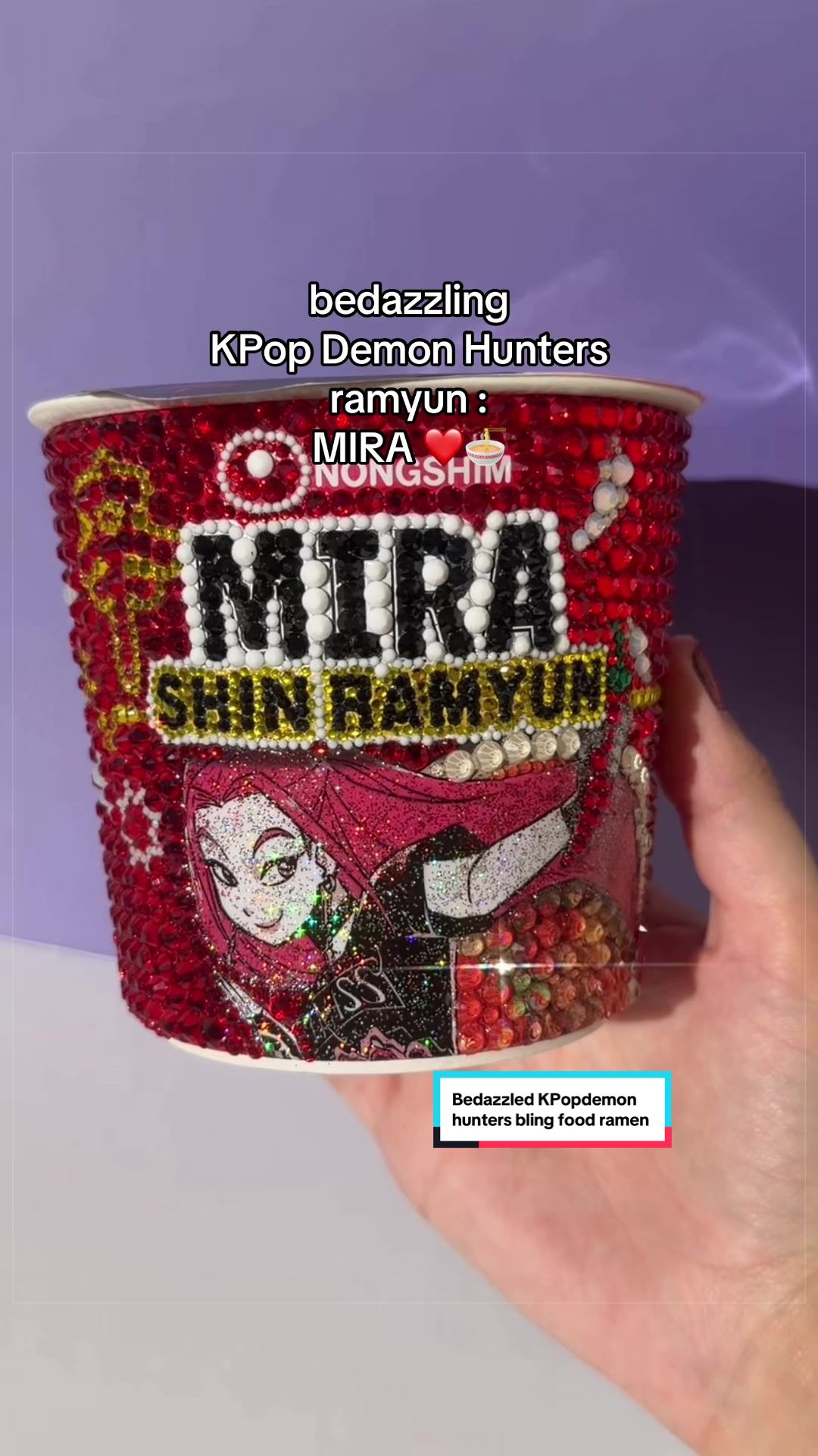 K-pop demon hunters ramyun tasting part 1 exclusive at Nongshim USA