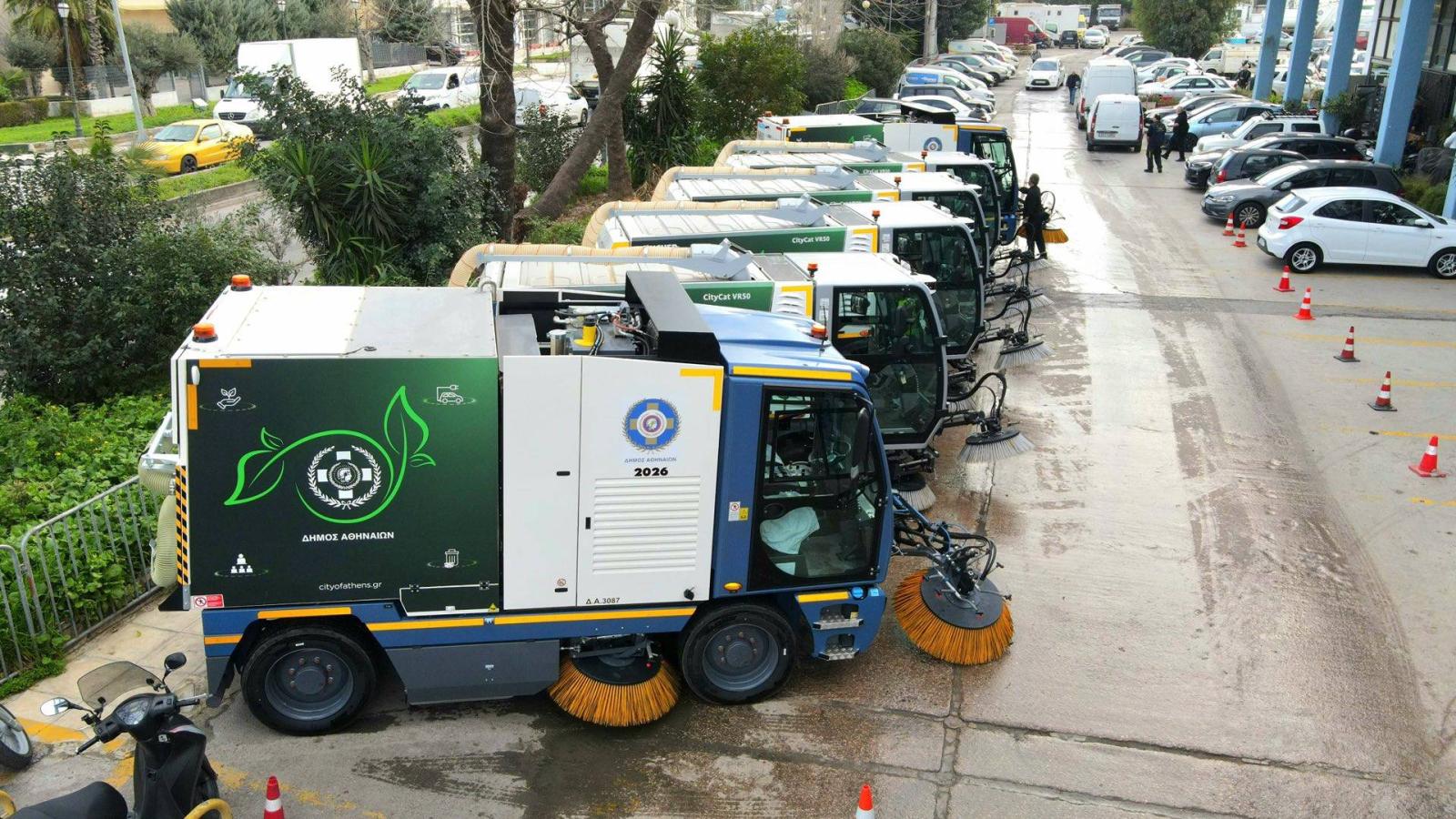 Αυτά είναι τα νέα σάρωθρα που βγαίνουν στους δρόμους της Αθήνας - Τι ...