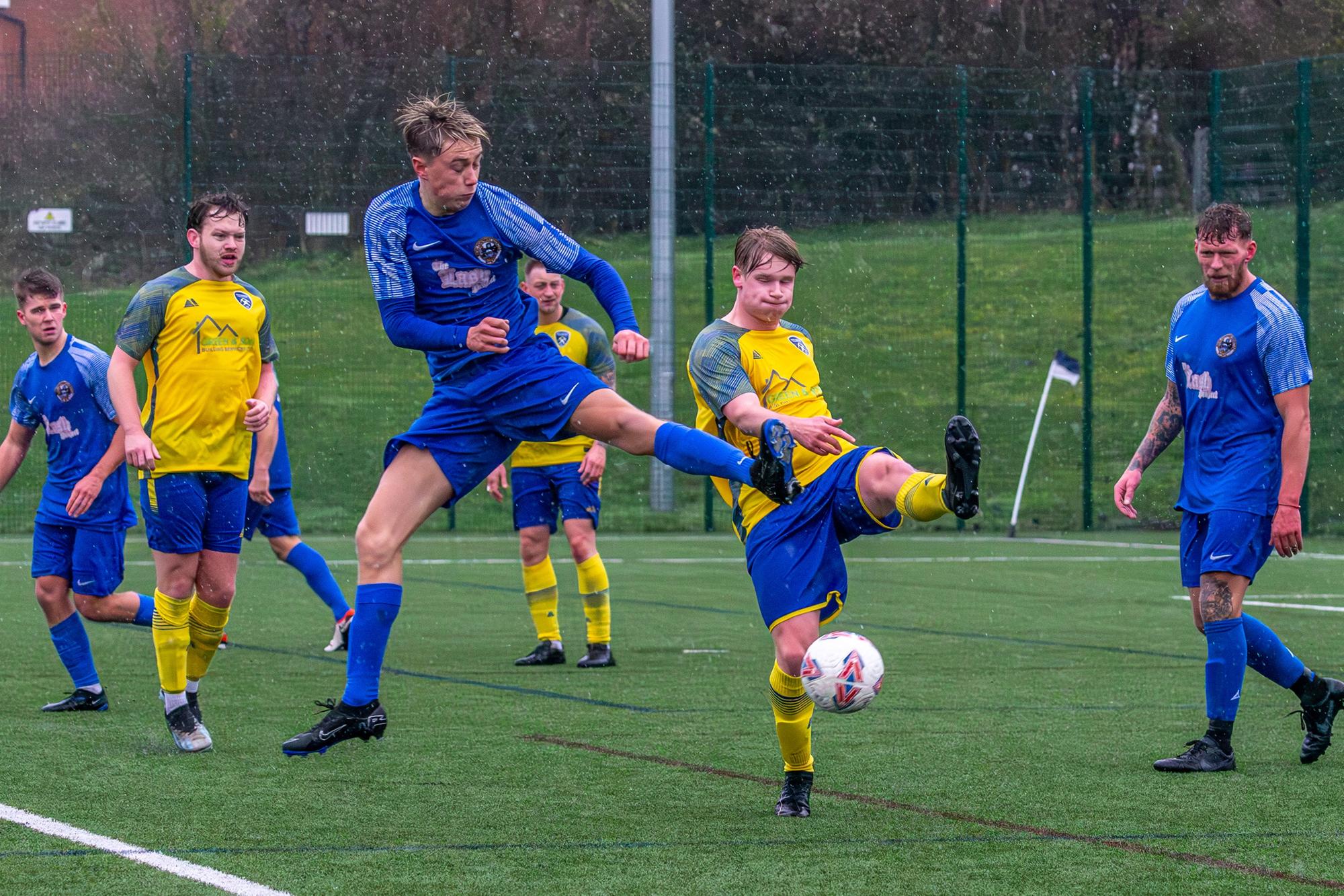 Taylor Humble and Brad Dowson fire Fishburn Park to home win