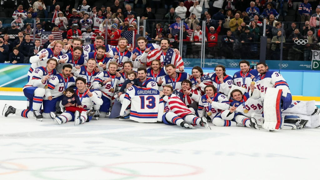 Gaudreau family says they'll never forget US men's hockey team honoring ...