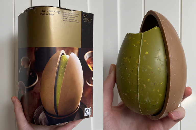 Waitrose brings back viral pistachio Easter egg – but is it worth £17?