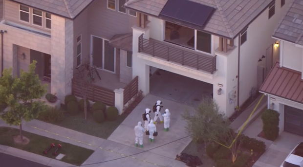 FBI investigating suspicious materials found at Irvine home, police say