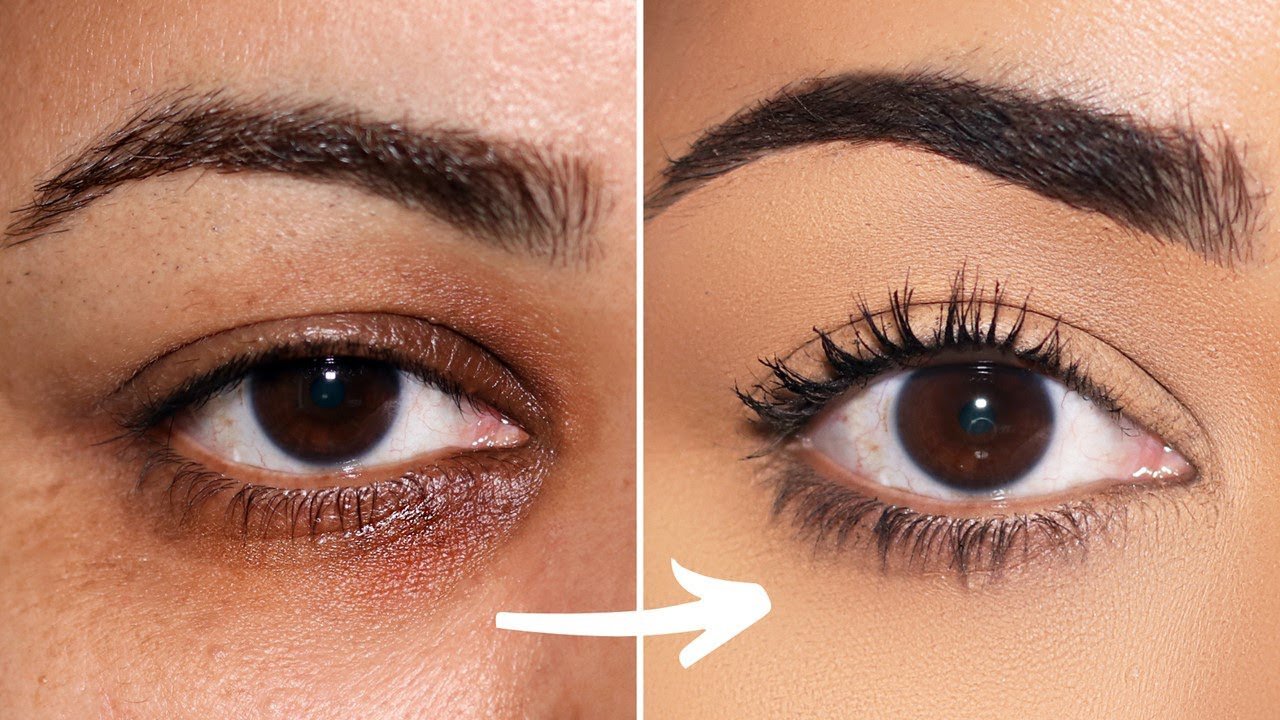 How to cover dark circles & under eye bags step-by-step