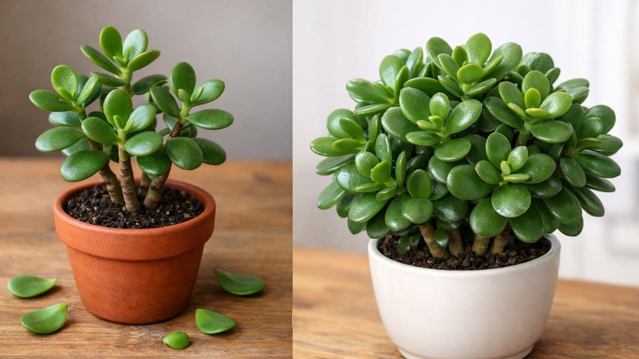 Jade plant leaves falling? 5 secrets to make it bushy and dense