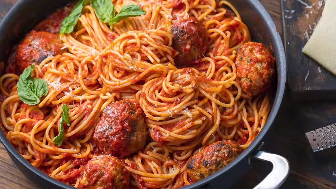 The secret ingredient in perfect spaghetti and meatballs