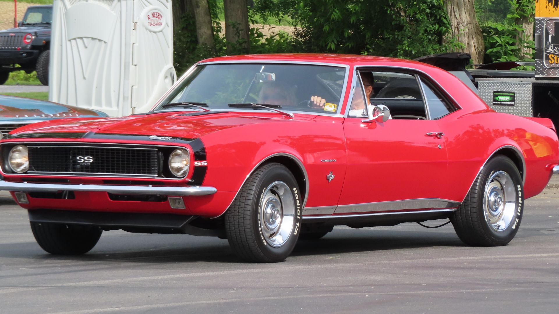 I was pulled over in my dad's old 1967 Chevy Camaro for the exhaust ...