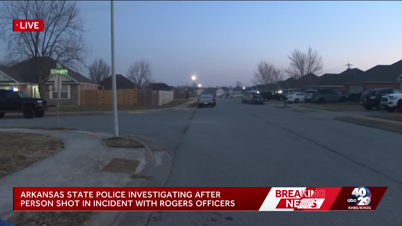 One person injured after multiple Rogers police officers fired their ...