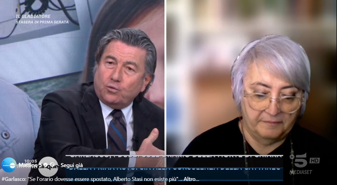 Garlasco, De Rensis a «Mattino 5»: «Se l’orario viene spostato, Alberto ...