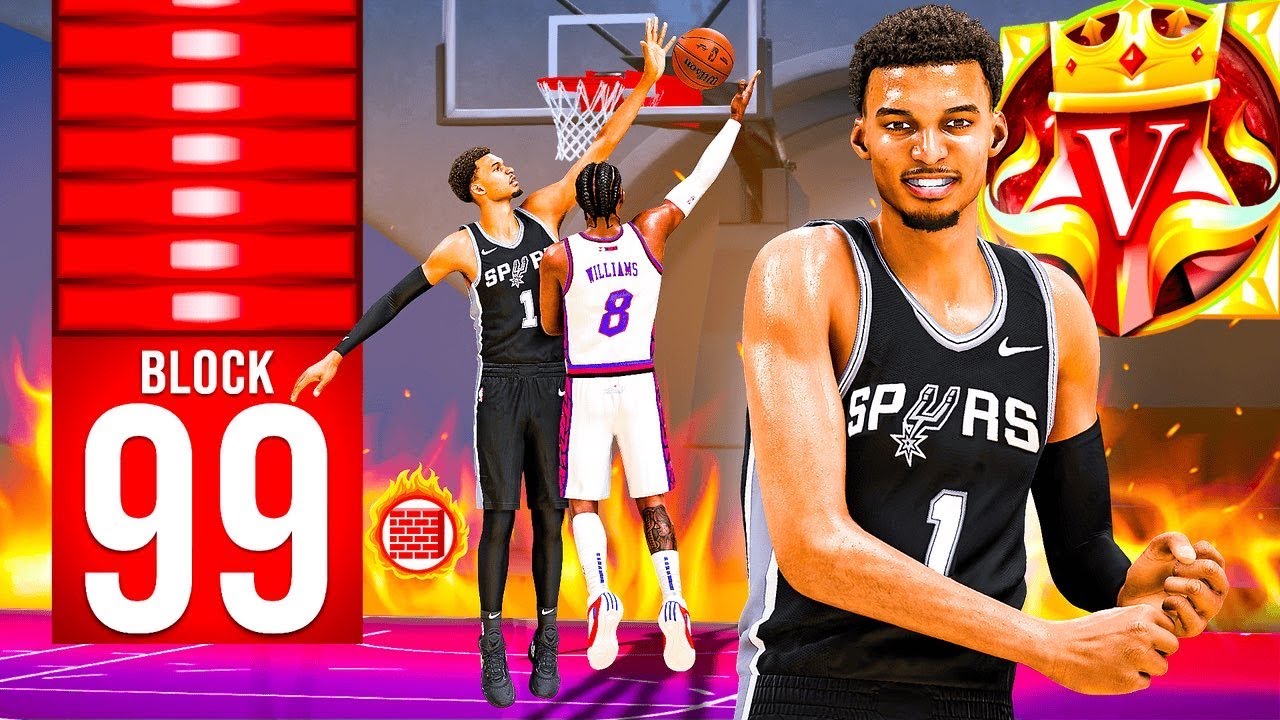 Legend Victor Wembanyama build is a cheat code in random REC (+20 CAP ...