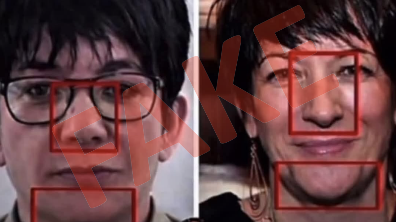 No, non hanno sostituito Ghislaine Maxwell con un clone