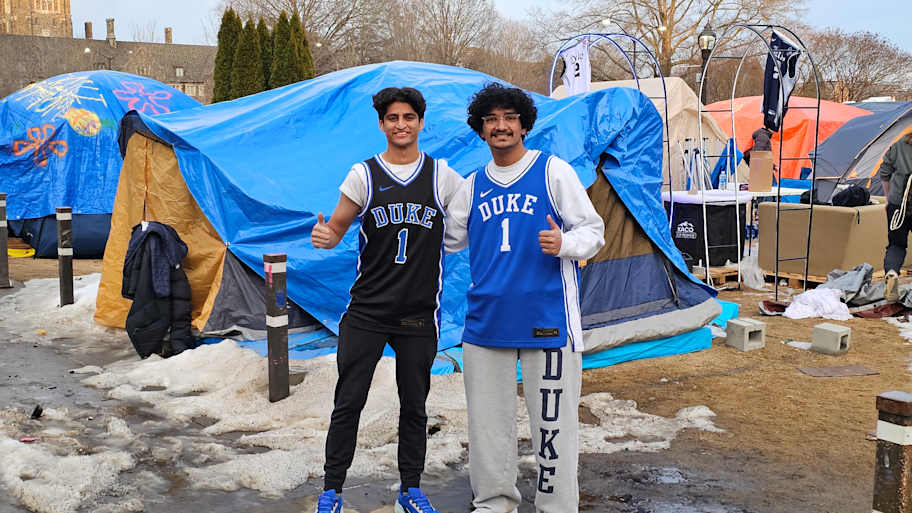 'Goblet of Scheyer' endures cold for epic Duke basketball experience