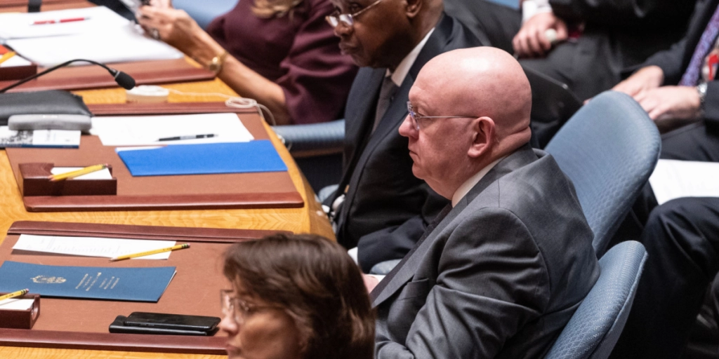 Russian UN envoy blasts Zelenskyy for treating brutal war like a source ...