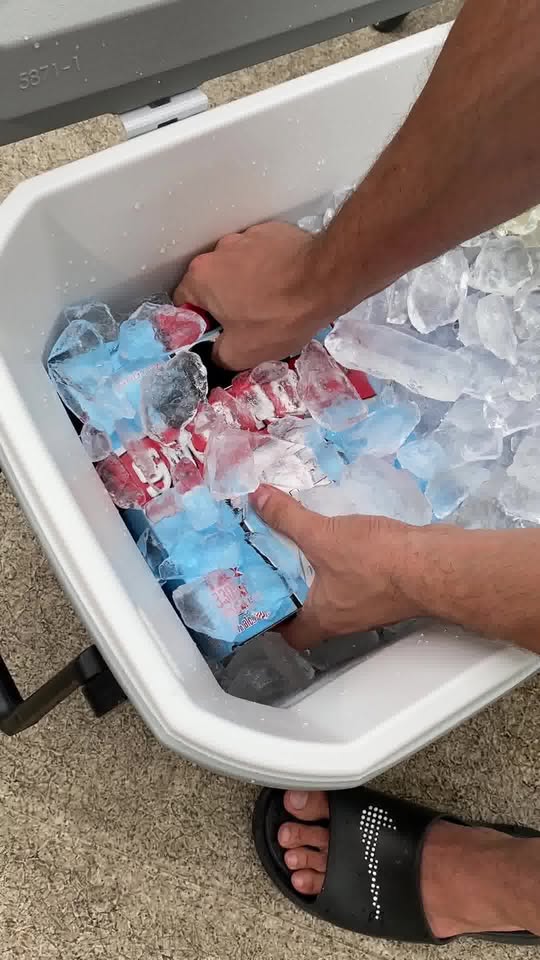 Genius cooler hack: How to keep ice longer and cool drinks faster