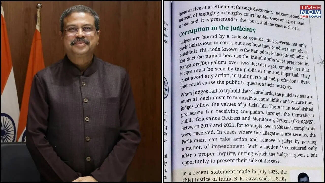 Dharmendra Pradhan breaks silence after SC bans NCERT book with chapter ...