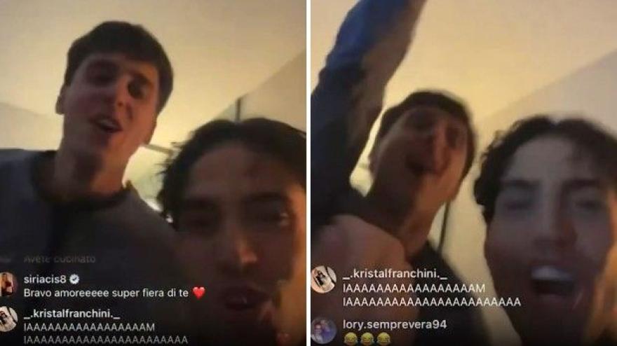 Sanremo, LDA e Aka7even impazziscono per la classifica. E parte un coro ...