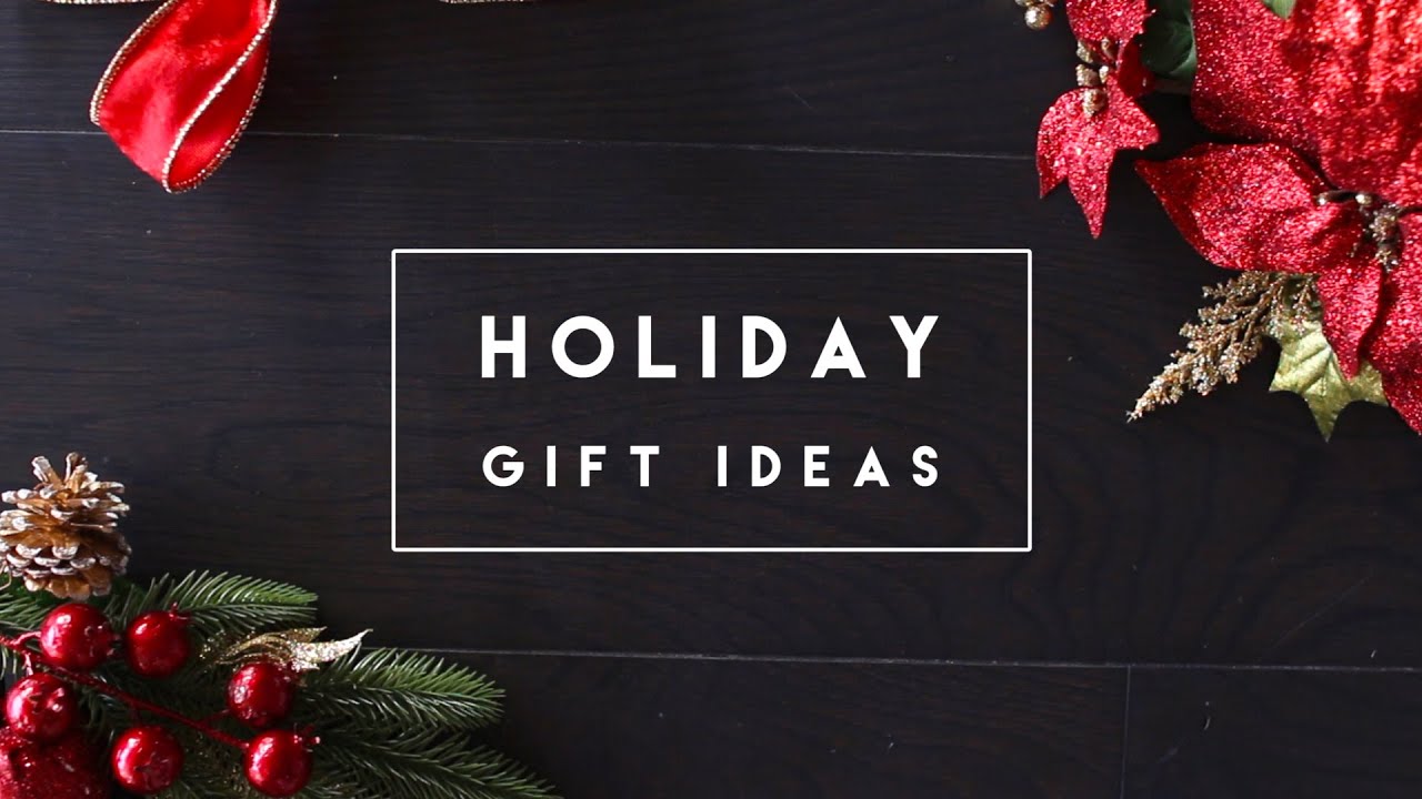 Select the perfect presents using these creative holiday gift ideas