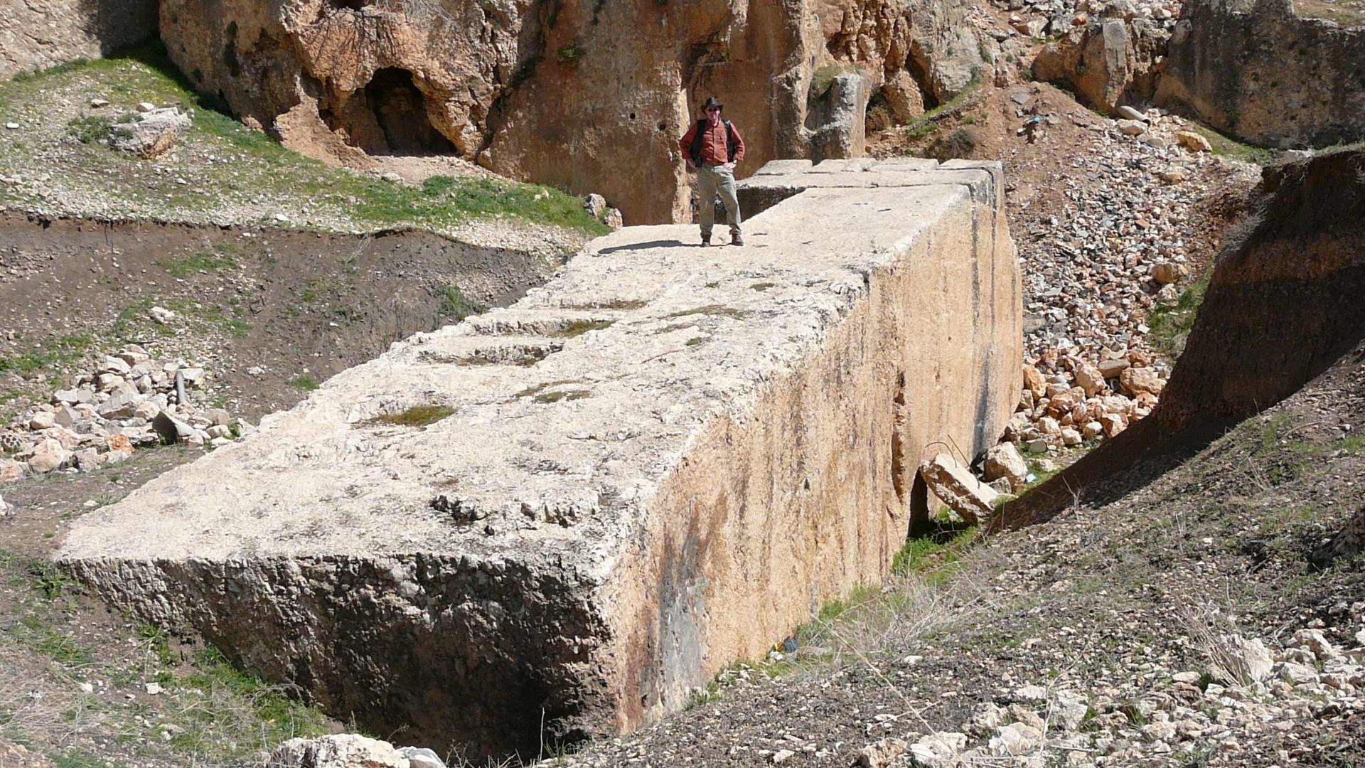 An unfinished colossus found in an Egyptian quarry would have been the ...