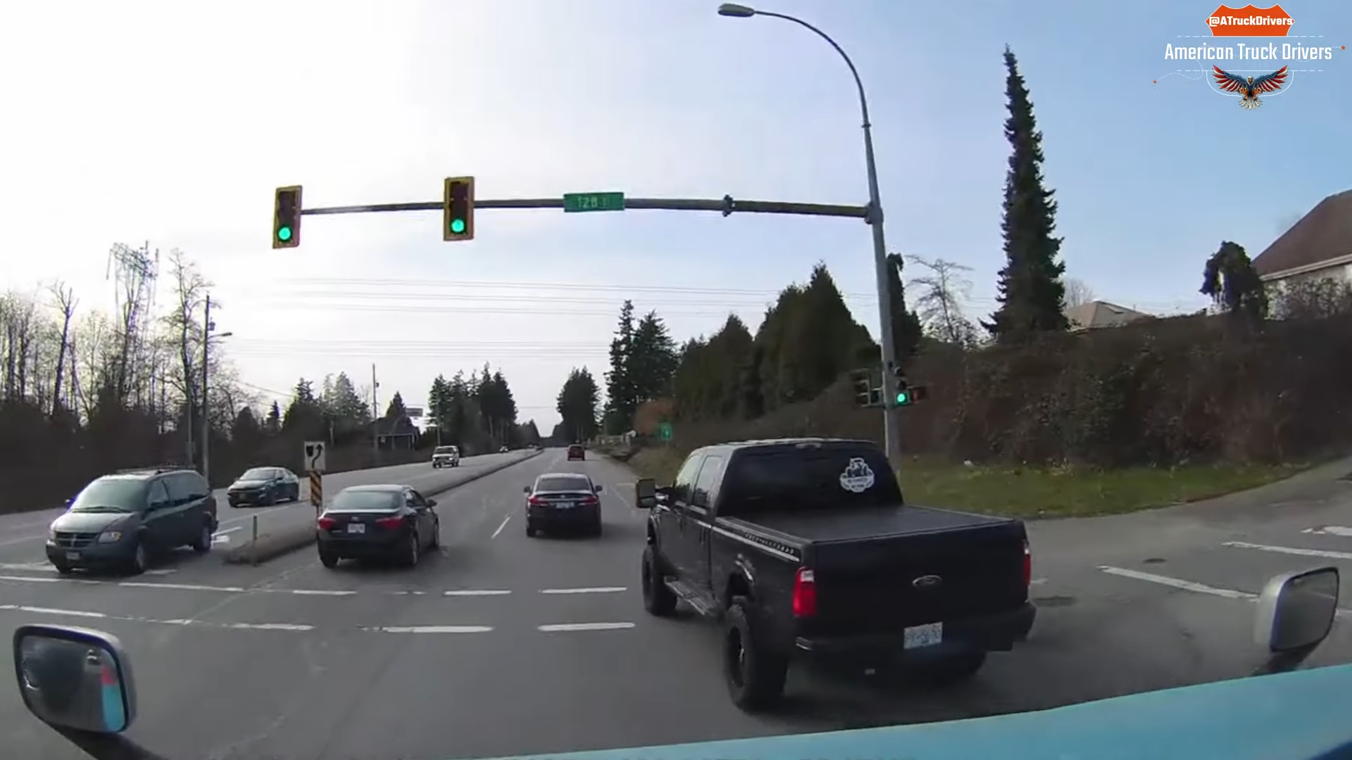 Instant karma as illegal Ford pass ends with a police stop
