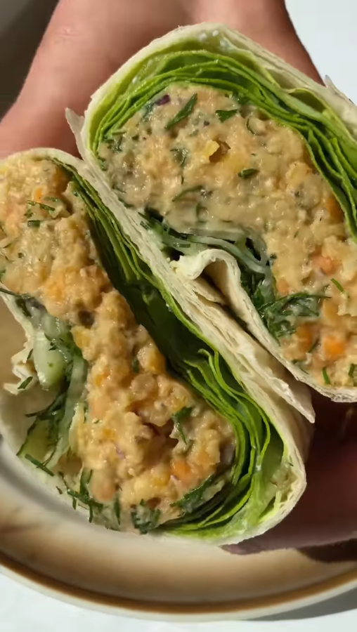 The high protein red lentil tuna salad you need