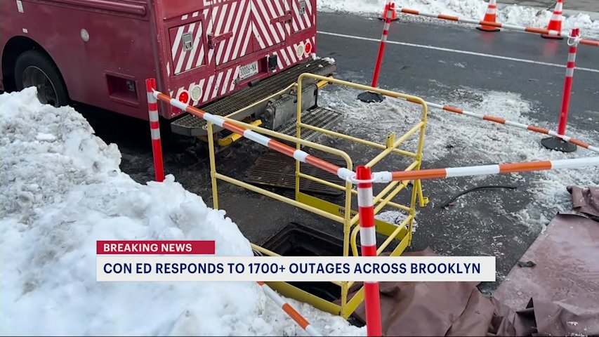 Con Ed responds to 1,700 power outages across Brooklyn following snowstorm