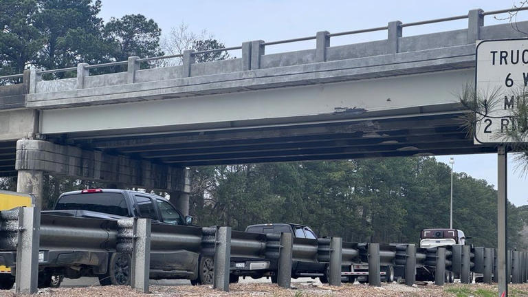 Road closures scheduled as SCDOT begins Eagles Drive overpass repairs