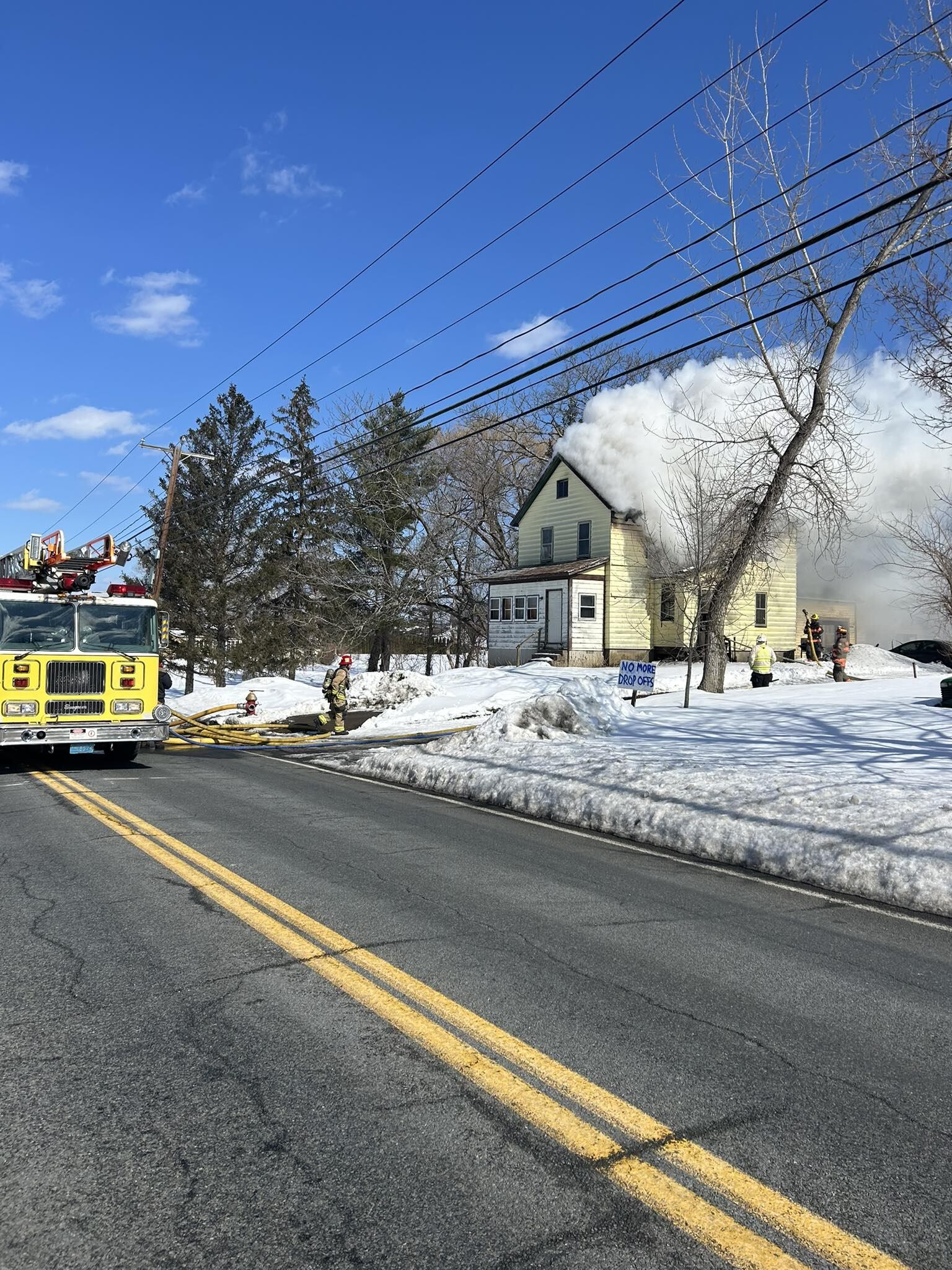 Hadley fire leaves four displaced as department staffing concerns surface