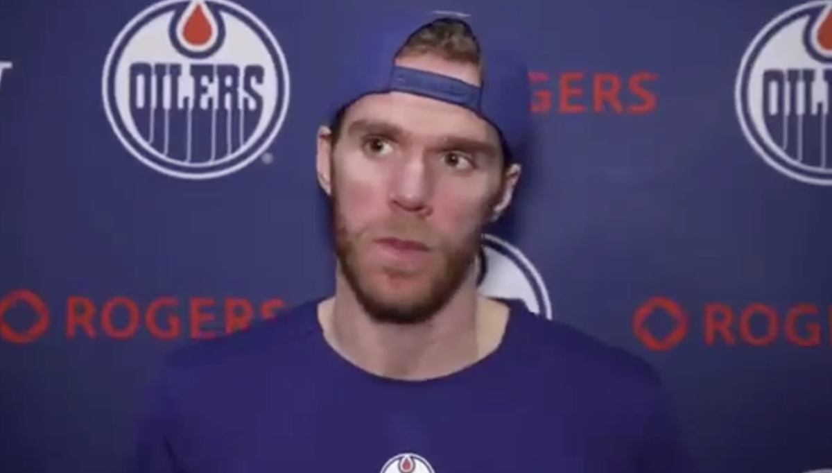 Connor McDavid annoyed by reporter's question after gold medal loss