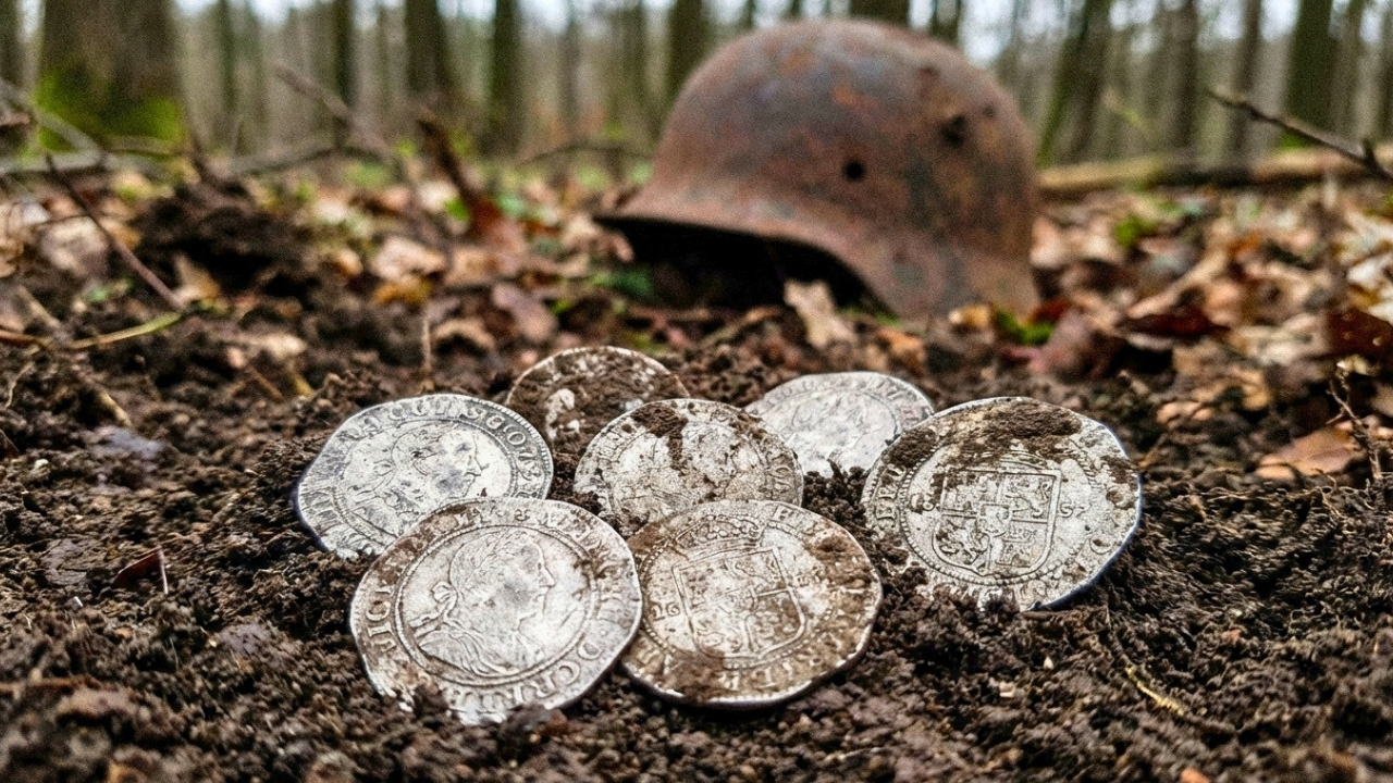 18th-century Spanish Netherlands coins found near World War II panzer ...