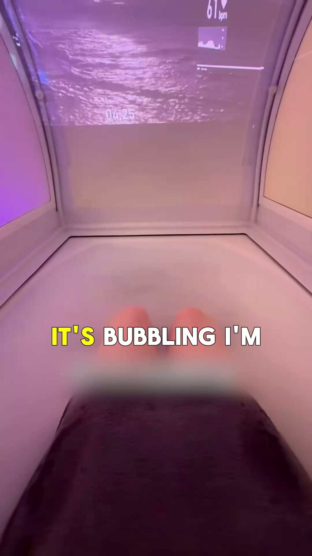 All the worst parts of a shower and a bath combined! 😀