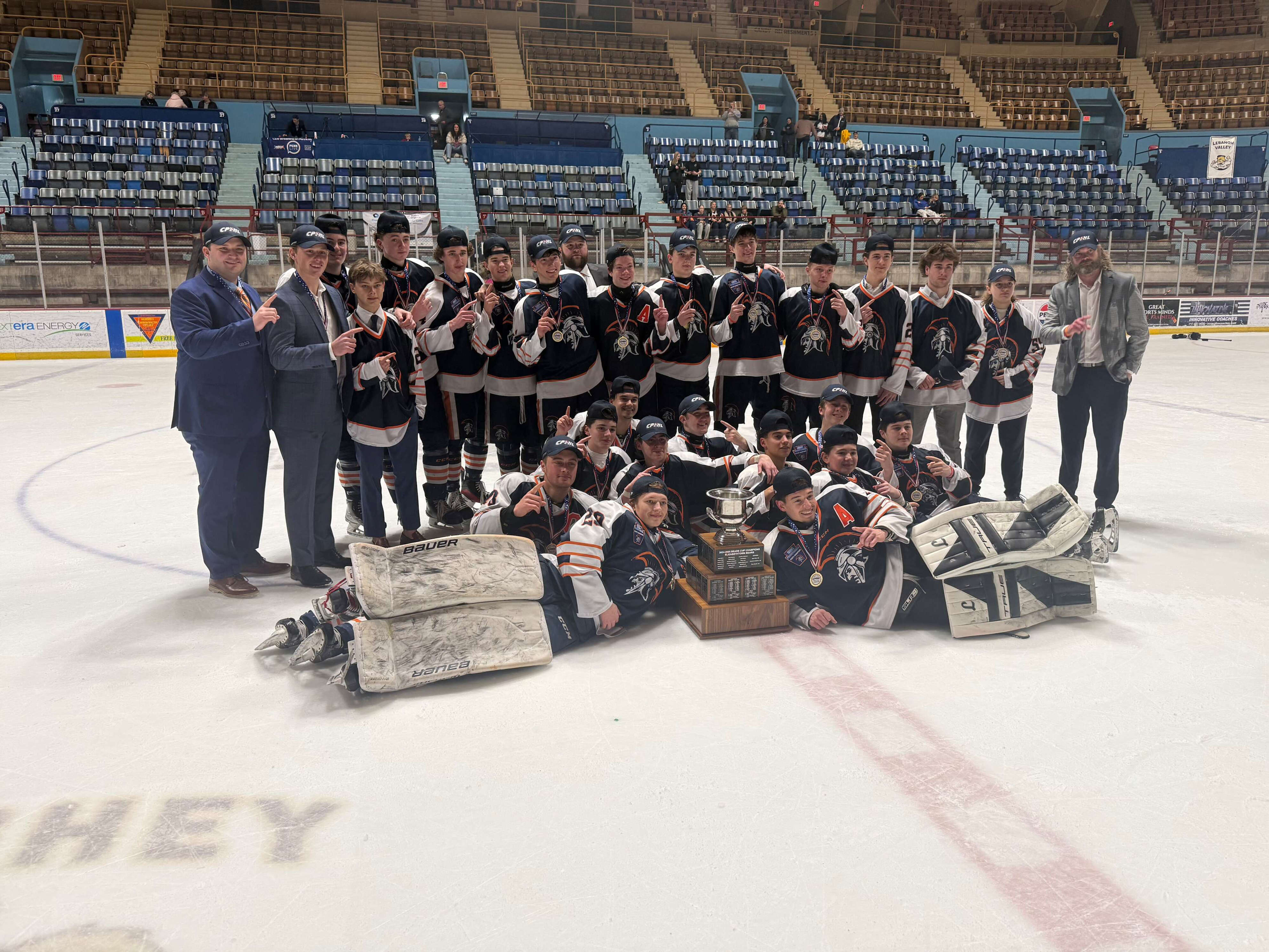 Alex Placeres, Hershey stifle Palmyra en route to 18th all-time CPIHL ...