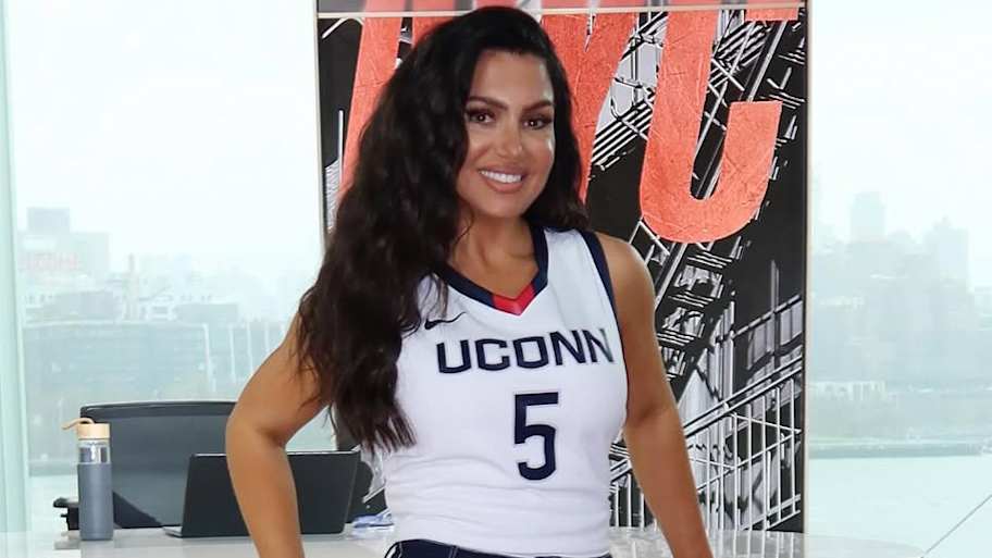 Molly Qerim turns heads in UConn fit at big win, gets love from coach ...