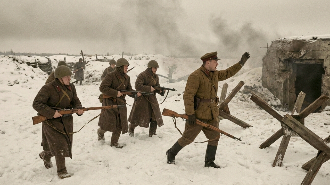 Winter War turning point, Red Army breakthrough forces Finnish retreat ...