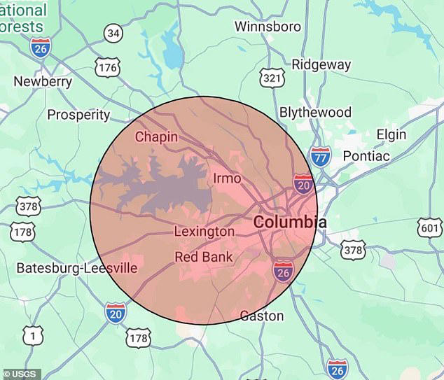Ancient fault in South Carolina awakens with rare earthquake