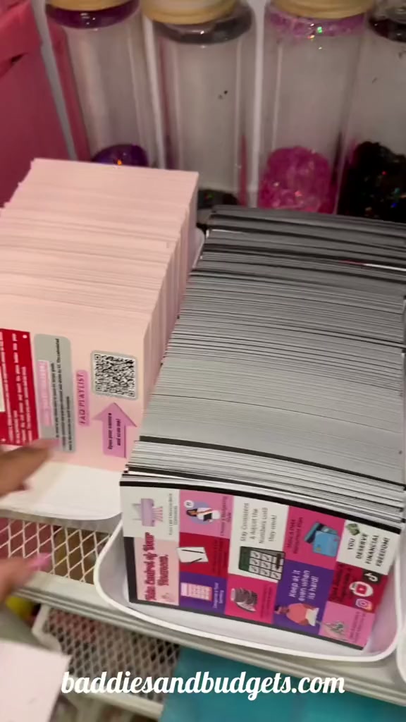 Packing a surprise baddie budget box order