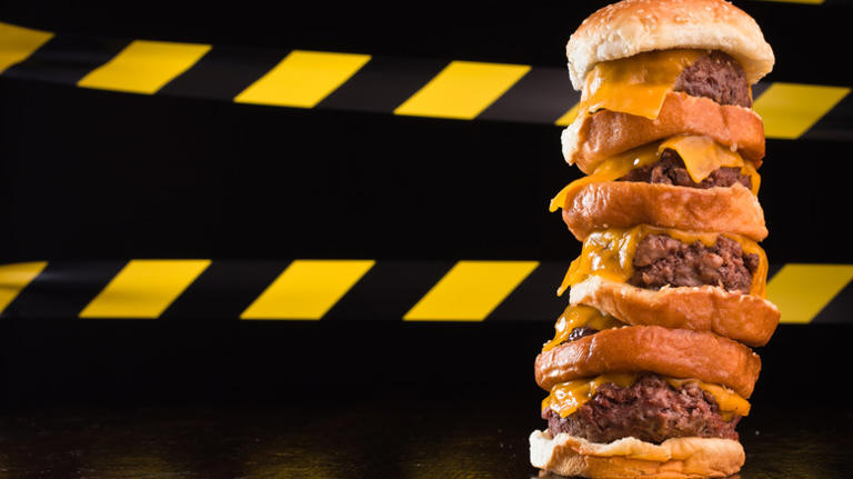 How big is the McDonald's Big Arch Burger?