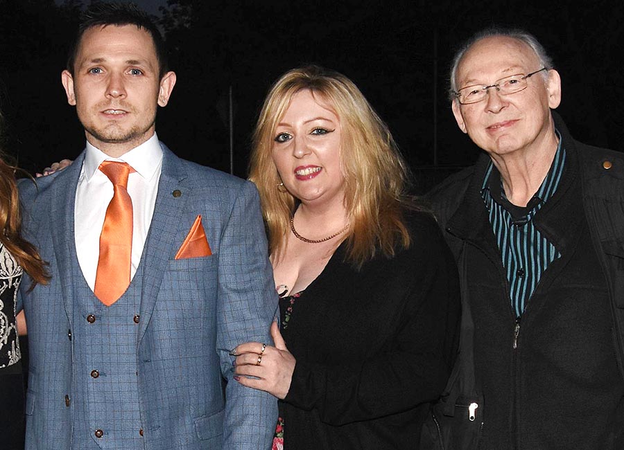 Johnny Ward's mum had an extra special job on the day of his wedding