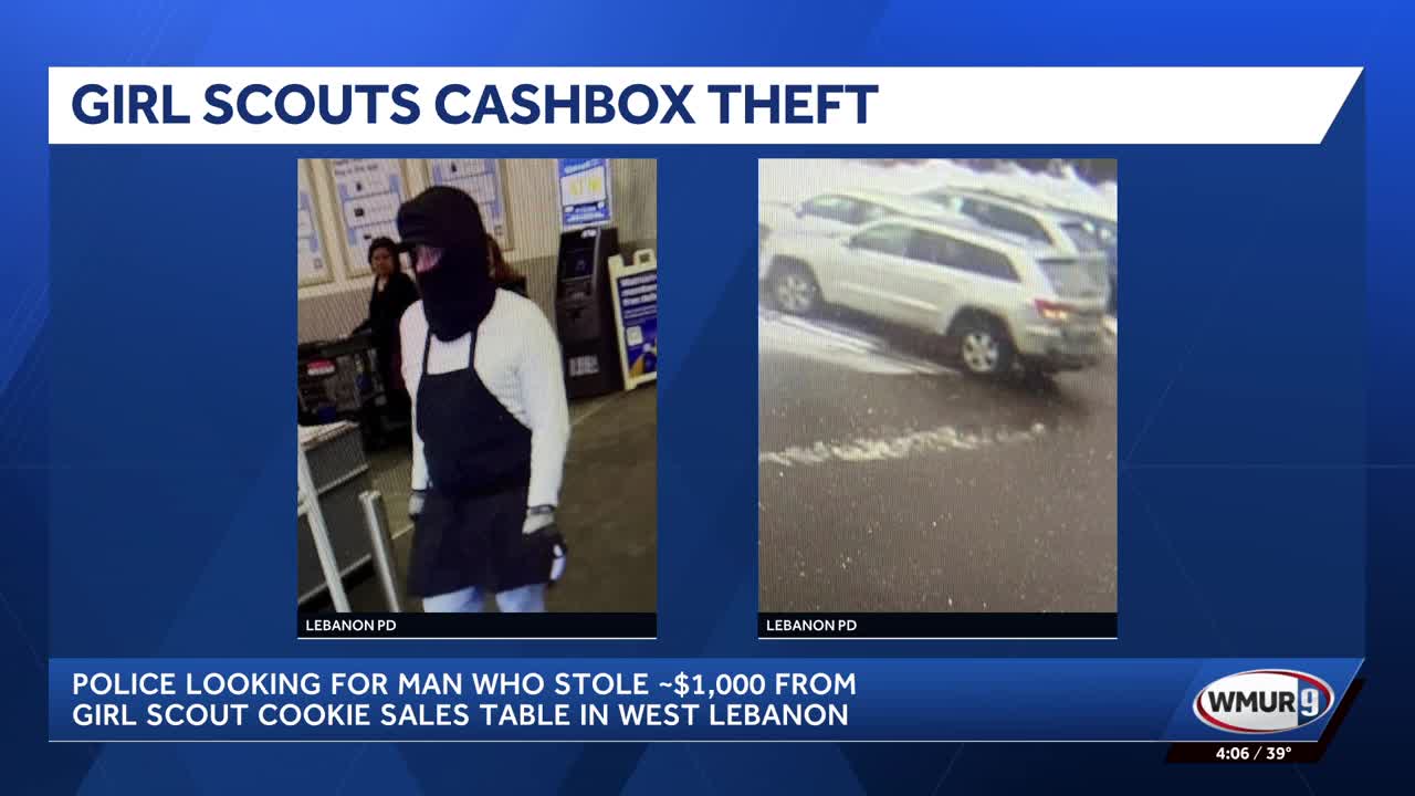 Police say they've identified suspect in theft of Girl Scouts cashbox