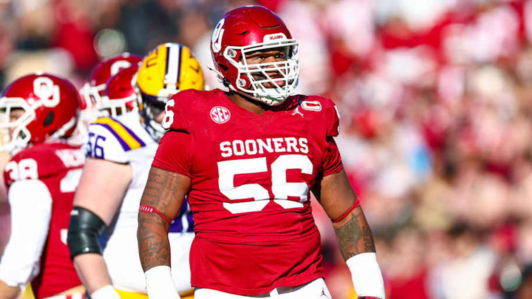 Oklahoma DT Gracen Halton put on a show at the NFL scouting combine