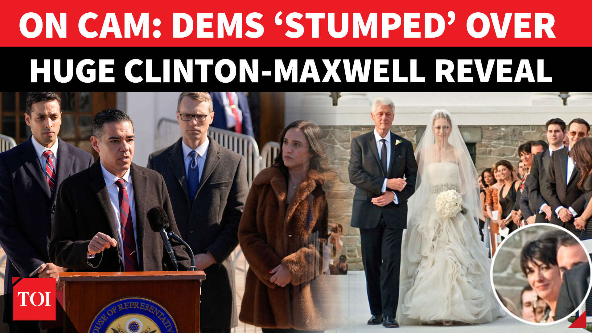 Hillary Clinton invited Ghislaine Maxwell to her daughter’s wedding ...