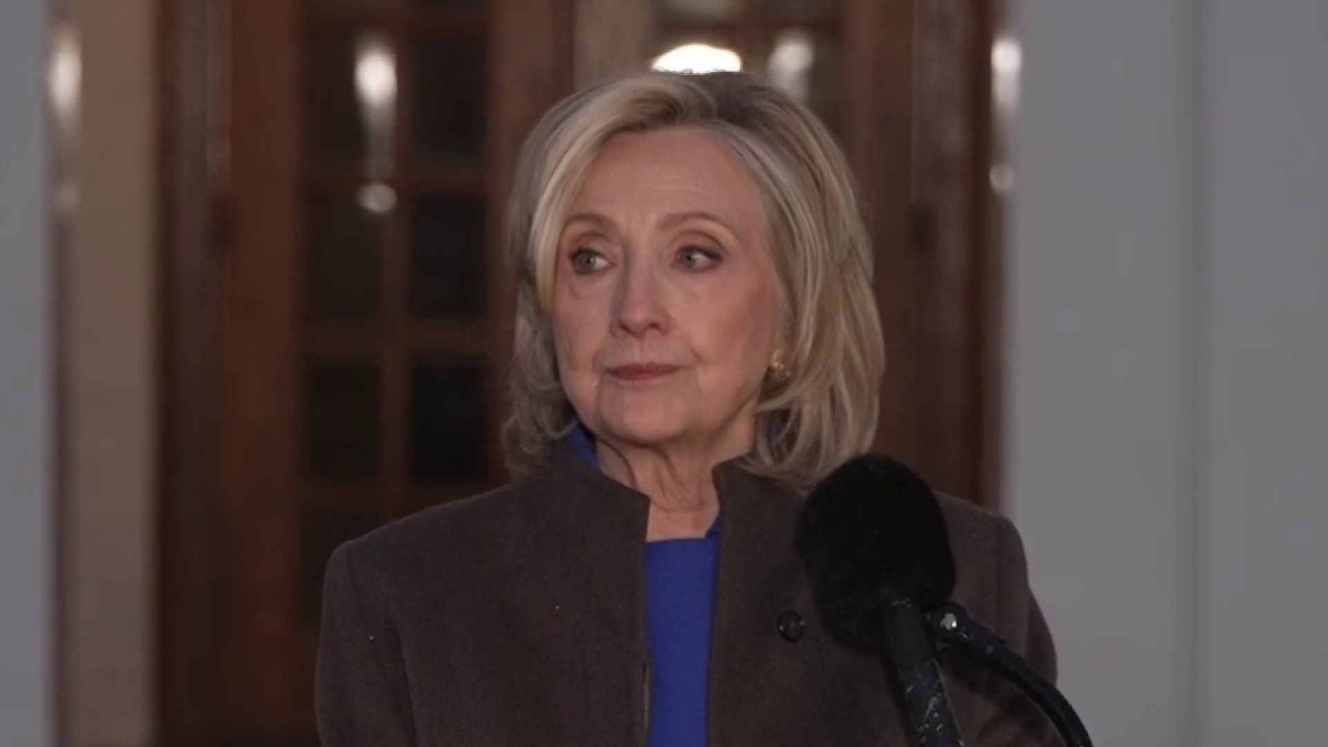 'I wish they had done it in public': Hillary Clinton speaks after ...