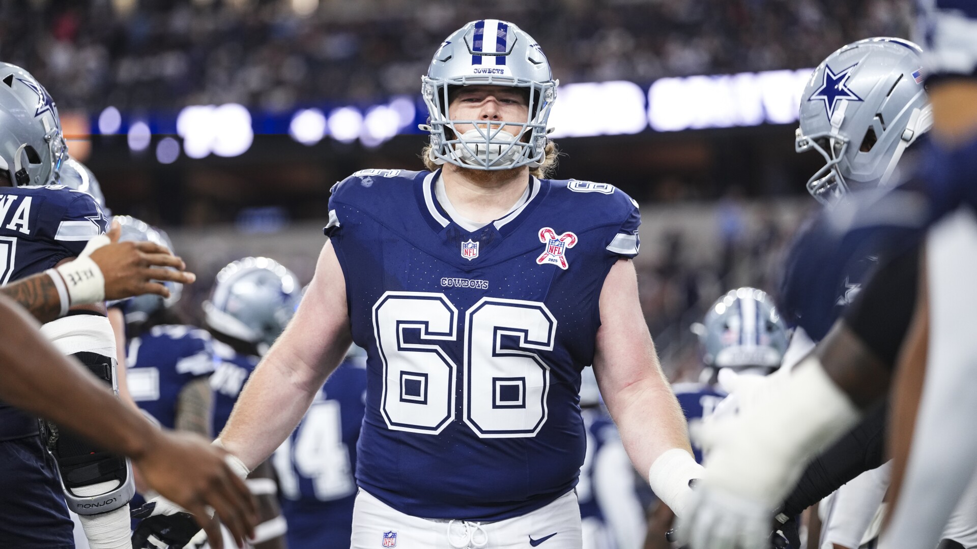 Cowboys OL TJ Bass signs second-round RFA tender