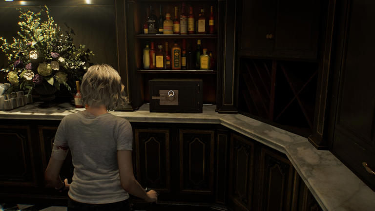 Bar & lounge safe code in RE9
