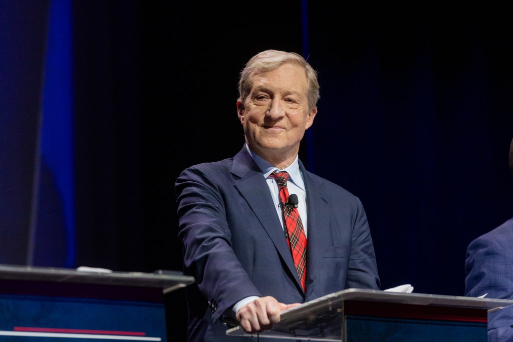 Billionaire lefty Tom Steyer drops staggering $66 million into ...