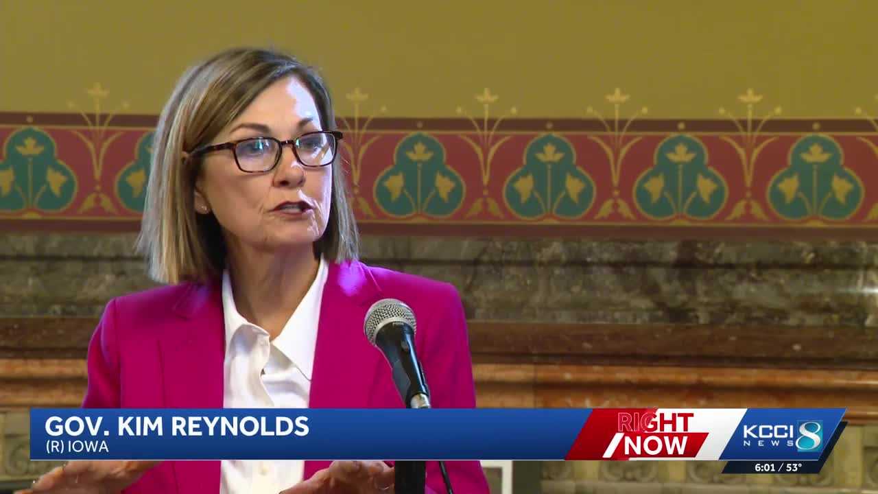 Reynolds defends use of Iowa State Patrol plane amid criticism