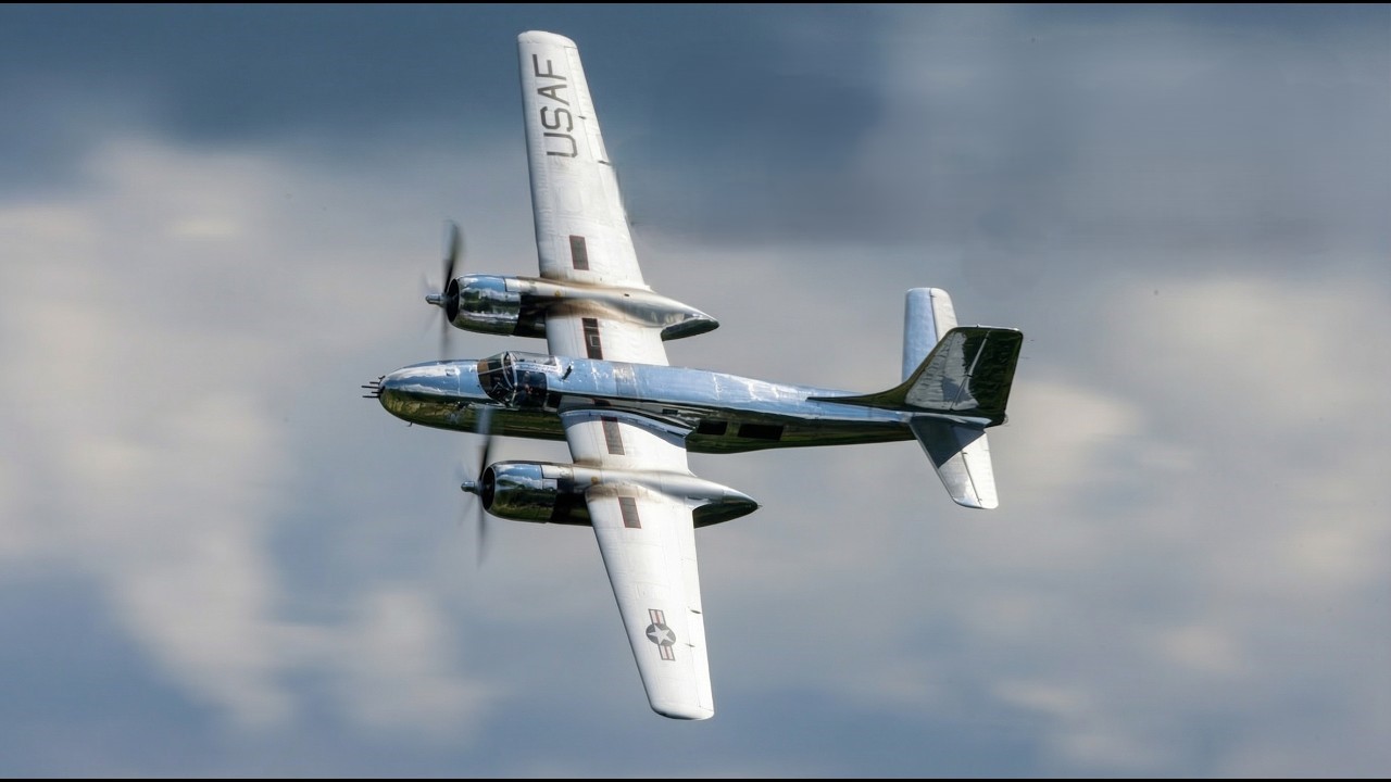 Watch these WWII-era aircraft fly low over the mountain peaks