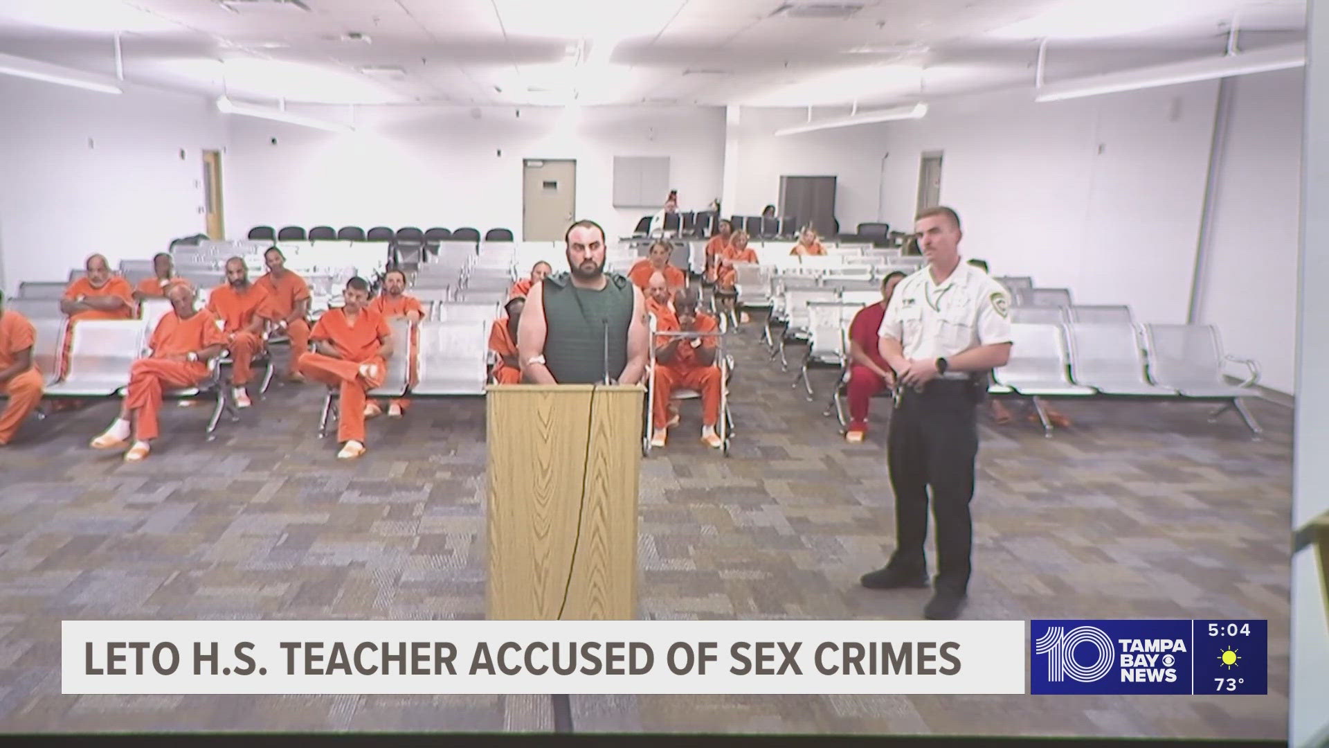 Leto High teacher arrested after alleged inappropriate conduct with student