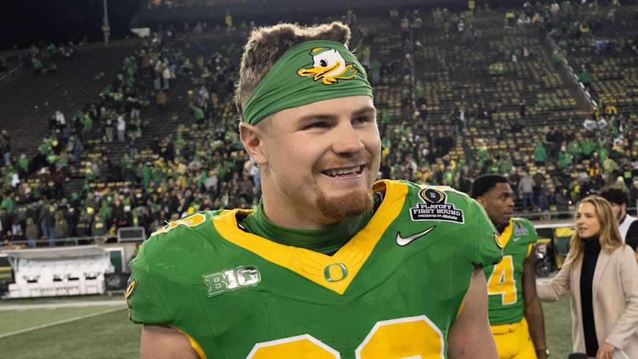 Bryce Boettcher shows off athleticism at the NFL Combine