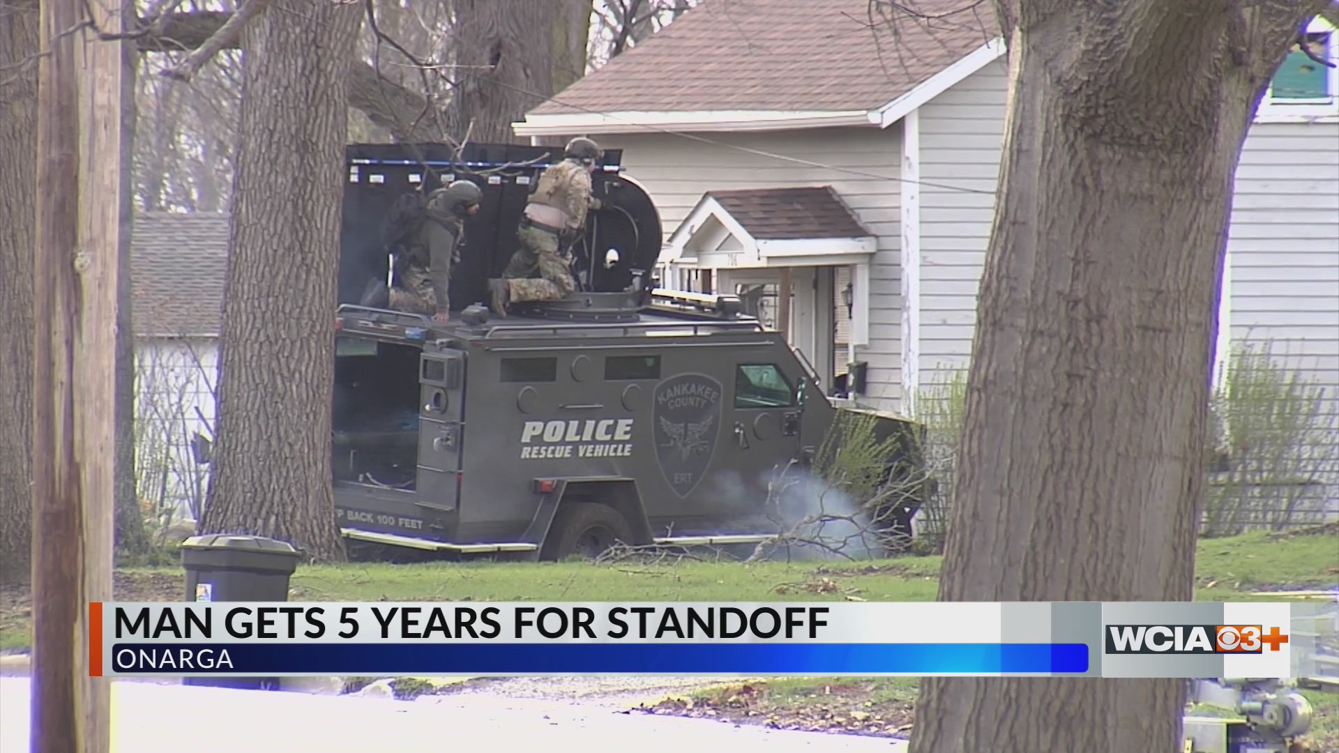 Onarga man gets 5 years in federal prison for having bomb in 2025 standoff