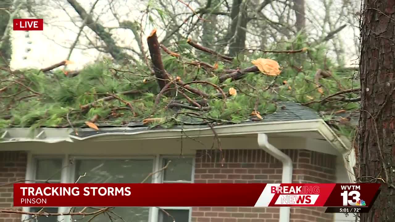 Team coverage: Small tornado, strong storms cause damage across central ...