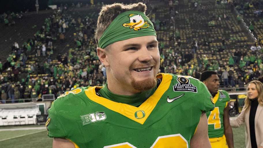 Oregon linebacker Bryce Boettcher opens up at the NFL Combine